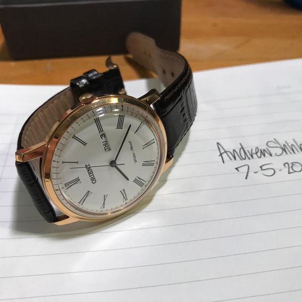 [WTS] Orient Capital v2 quartz dress watch - $50 | WatchCharts Marketplace