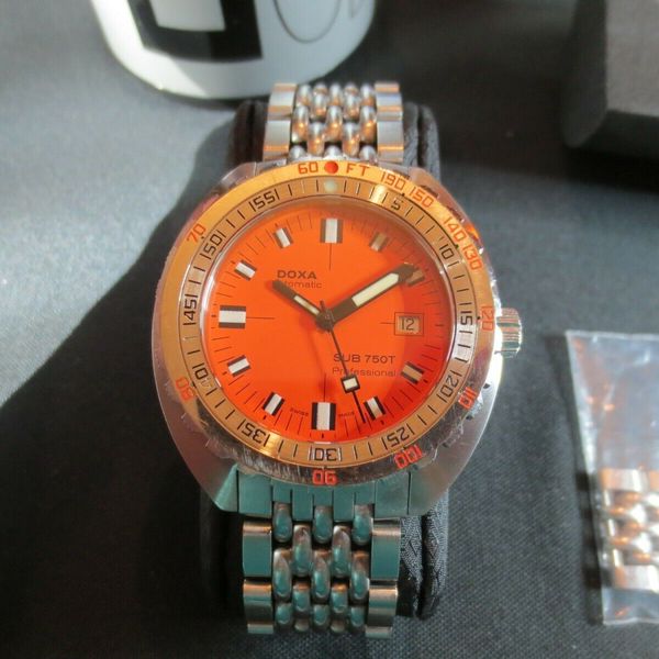 DOXA SUB 750T Professional Limited Edition Clive Cussler | WatchCharts ...