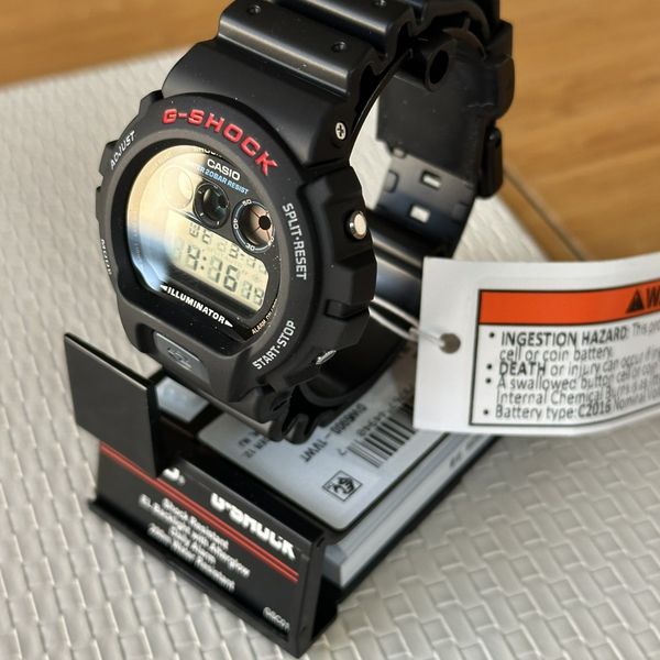 Casio G-SHOCK Men's Watch - DW6900-1V Updated LED Version BRAND NEW ...