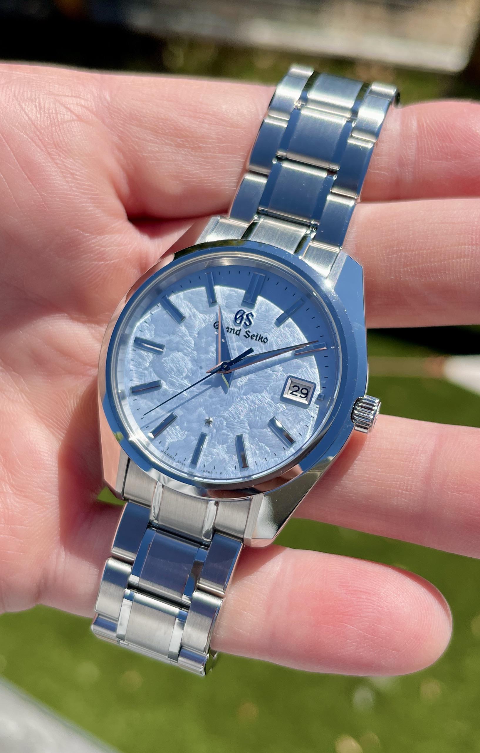 [WTS]: Grand Seiko SBGP017 “Sea of Clouds” Limited Edition - Full kit ...