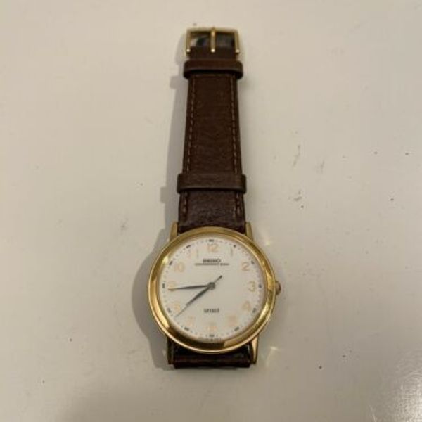 Vintage Seiko Spirit Contemporary Basic Japan Movement Wristwatch ...