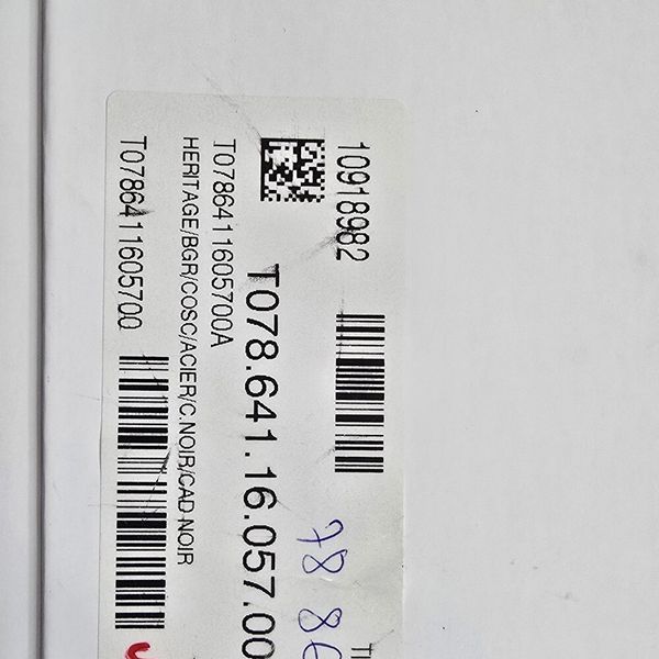 Tissot Heritage Men's Black Watch - T078.641.16.057.00 - Last Serviced Oct 2023 | WatchCharts ...