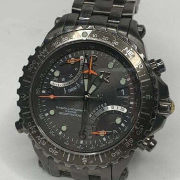Timex TX Technoluxury Fly-Back Chronograph T3C327 Rare Quartz, Running ...