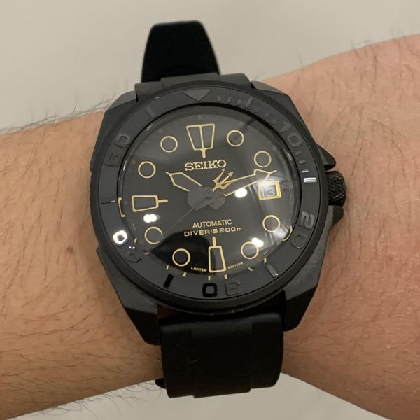 [WTS] ???????? Golden Stealth Seiko Samurai Mod | WatchCharts Marketplace