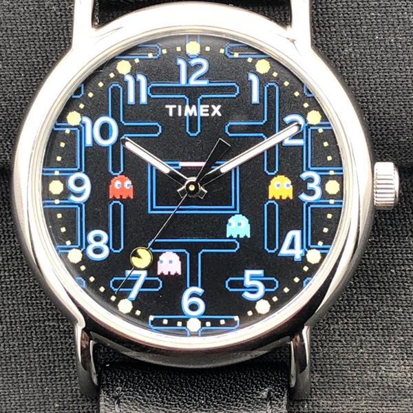 TIMEX Pac-Man Weekender collaboration model watch- Mint Unworn ...