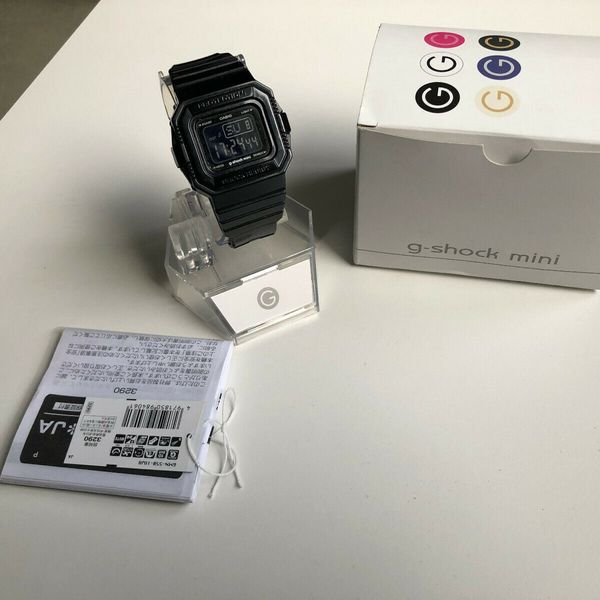 Casio G-Shock Mini Black Negative Display GMN-550-1DJR (Japan Model ...