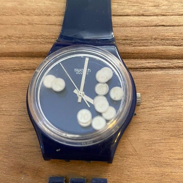VTG 90s Bruno Munari Swatch Watch Tempo Libero Limited Edition For ...