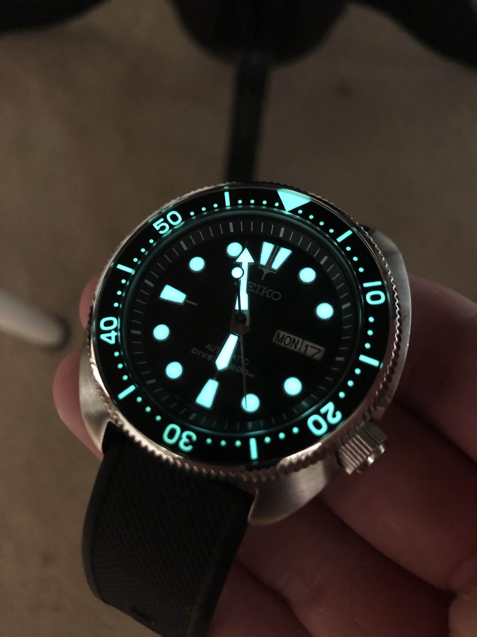 [WTS] Seiko Turtle lumed ceramic bezel + straps | WatchCharts Marketplace