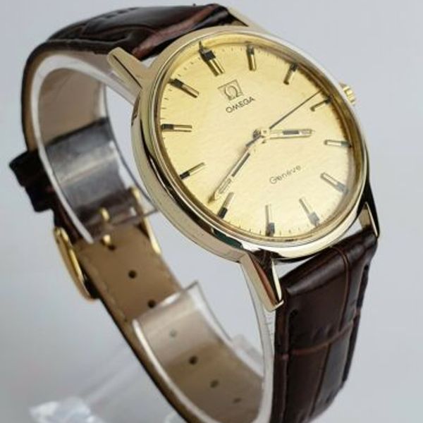 Stunning 1969 Vintage Omega Geneve 135.070 Cal.601 Watch, Rare Dial ...
