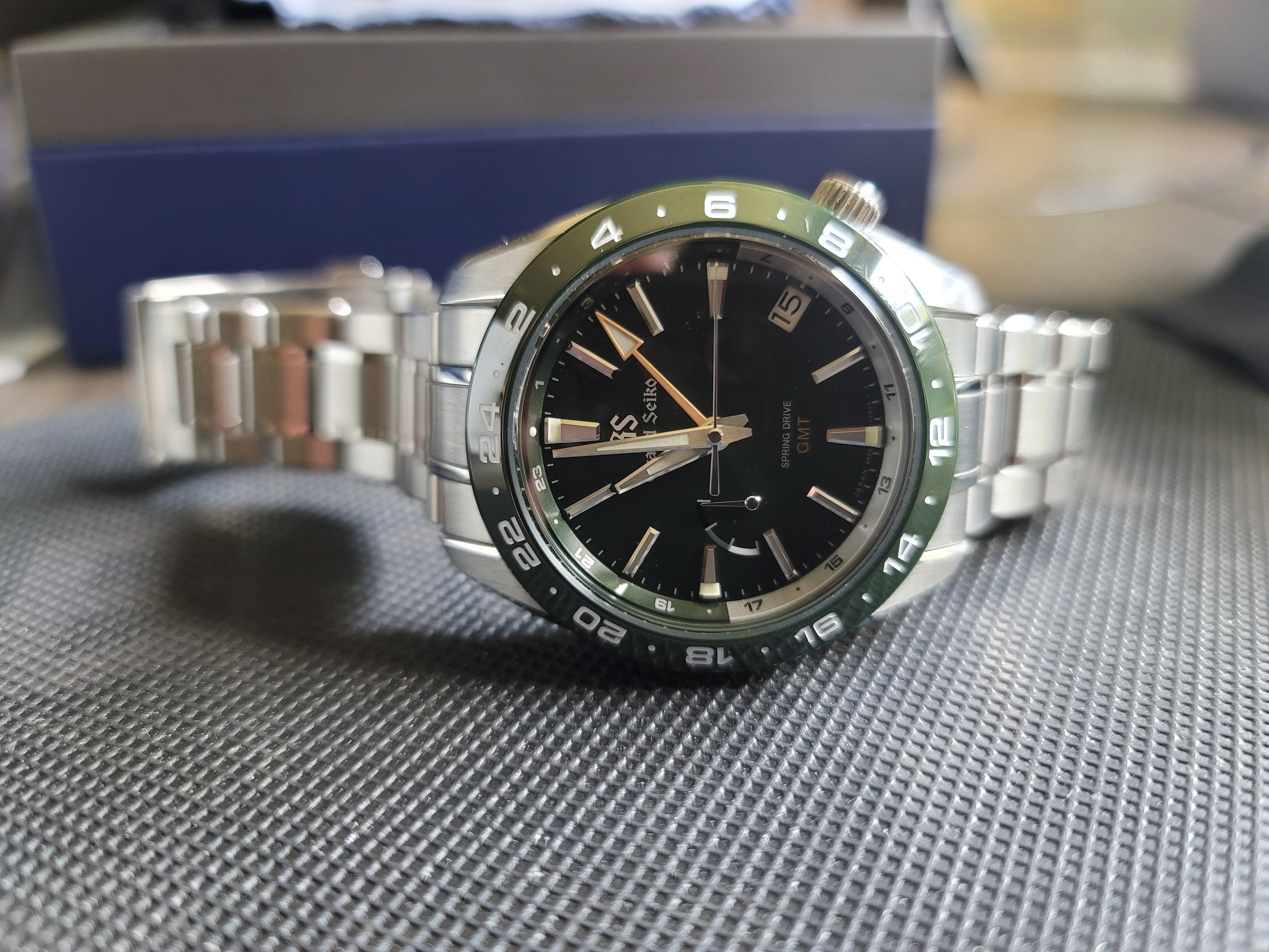[WTS] [REPOST] [REDUCED] Grand Seiko SBGE257 Spring Drive GMT Green ...