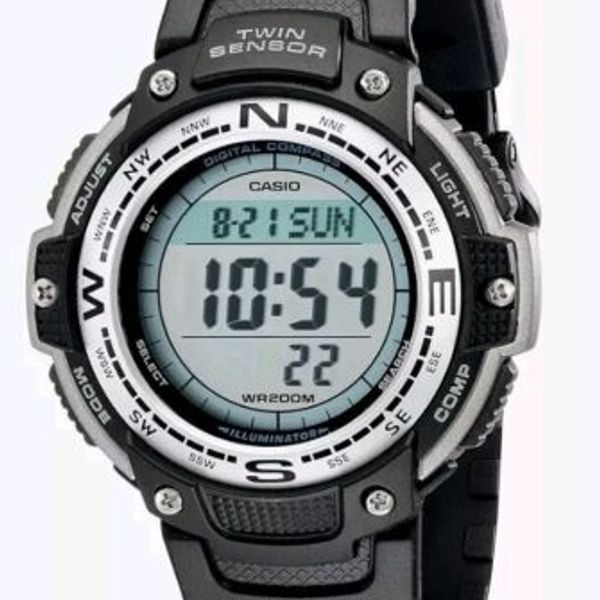 Casio Men's SGW100 Twin Sensor Digital Watch , Upgraded Strap please ...