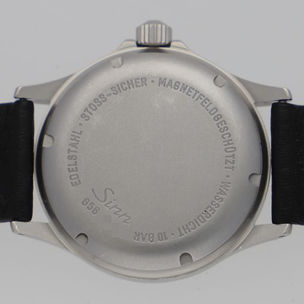 Sinn Watches 656 Stainless Steel/leather Mechanical Automatic ...