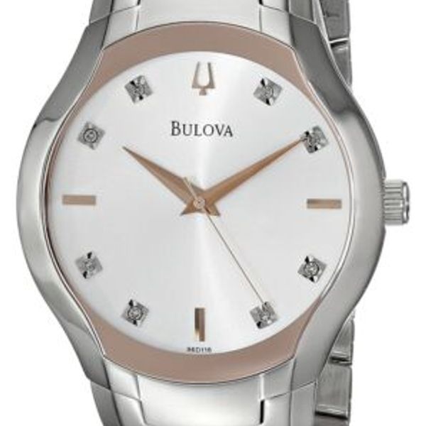 Bulova Men's 96D116 Diamond Dial Watch | WatchCharts Marketplace