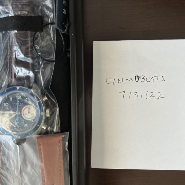 [WTS] Farer Cresta Chronograph With Bracelet & 2 Straps | WatchCharts ...