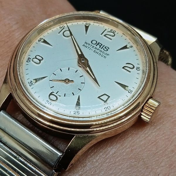 RESTORED Collectible! Circa 1989! Oris Cal 701 7249 Mini-Second Hand 7J ...