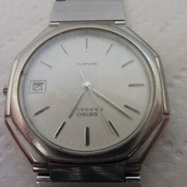 SEIKO LASSALE - 6mm thin Quartz watch 7752-6009 ca. 1990 non working | WatchCharts Marketplace