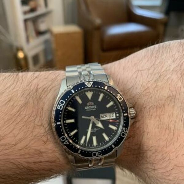 Orient Kamasu Dive Watch Blue Dial Sapphire | WatchCharts