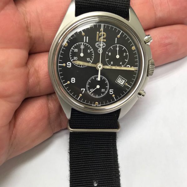 FS: RARE CWC BRITISH MILITARY QUARTZ CHRONOGRAPH 1970s | WatchCharts
