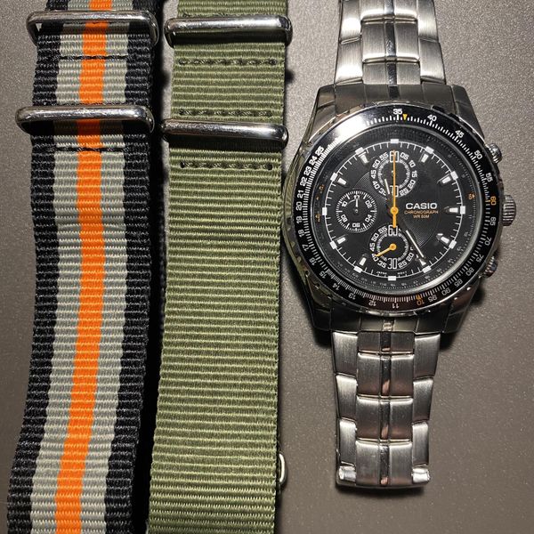 [WTS] [REPOST] Casio MTP4500D-1AV Slide Rule Aviator Chronograph ...