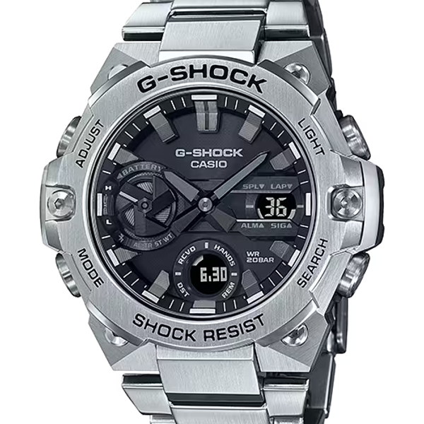 *BRAND NEW* Casio G-shock Black Dial Resin and Steel Men's Watch ...