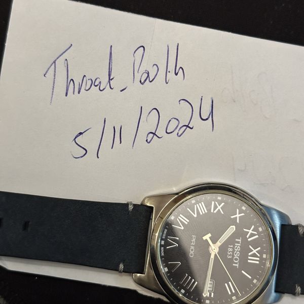 [WTS] Tissot PR100 - Matte Black dial - Sapphire glass - Roman numeral ...