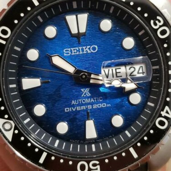 New Seiko Automatic Prospex Turtle Samurai Manta Ray Dial Divers Men's ...