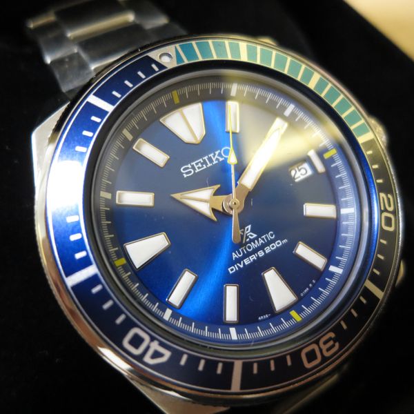 FS: BNIB Seiko Blue Lagoon Samurai | WatchCharts Marketplace