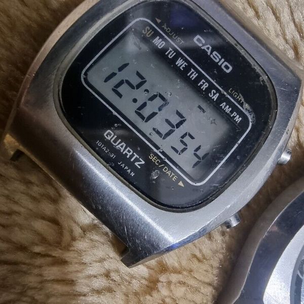 Vintage Casio Digital Watch Lot 54QS-16,31QR-17,vintage Casio Digital ...