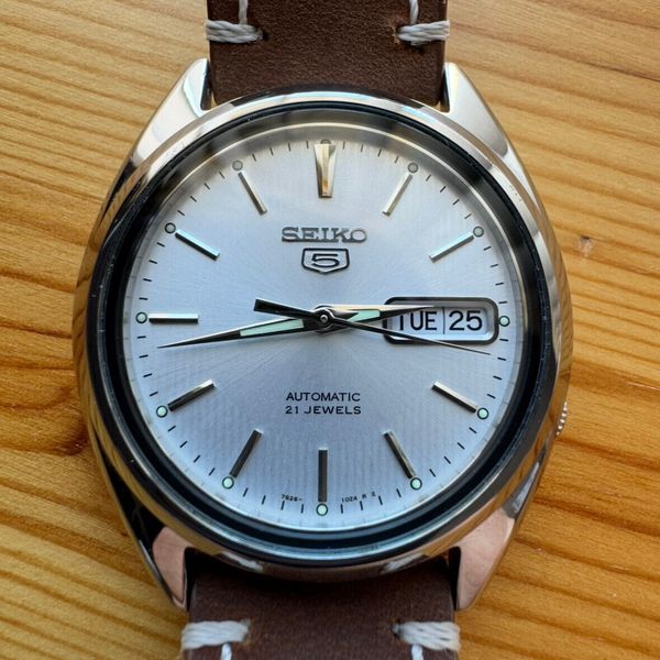 Seiko 5 Sports Silver Men's Watch - SNXS73 (with SNKL15 Dial, all OEM ...