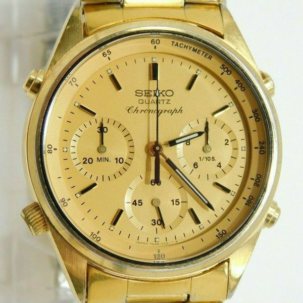 Vintage Seiko Chronograph Quartz Wristwatch 7A28-7029 - Works | WatchCharts