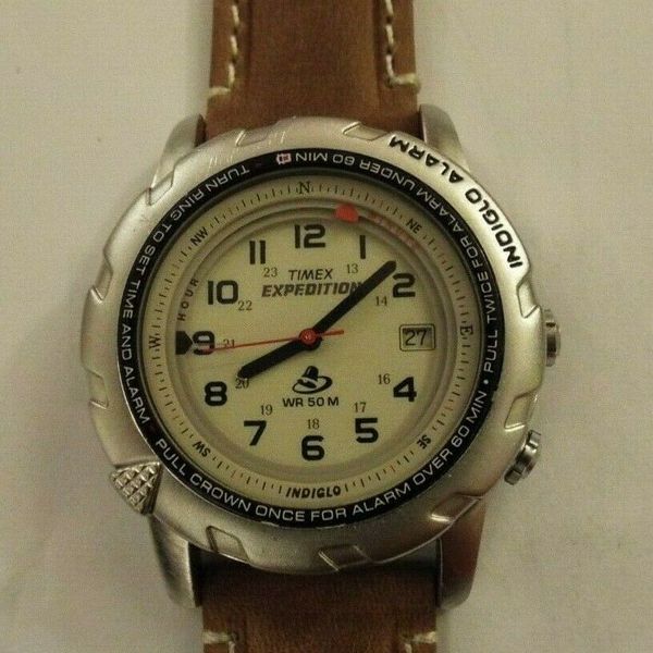 Timex Expedition Indiglo Alarm watch. T43391 Excellent | WatchCharts Marketplace