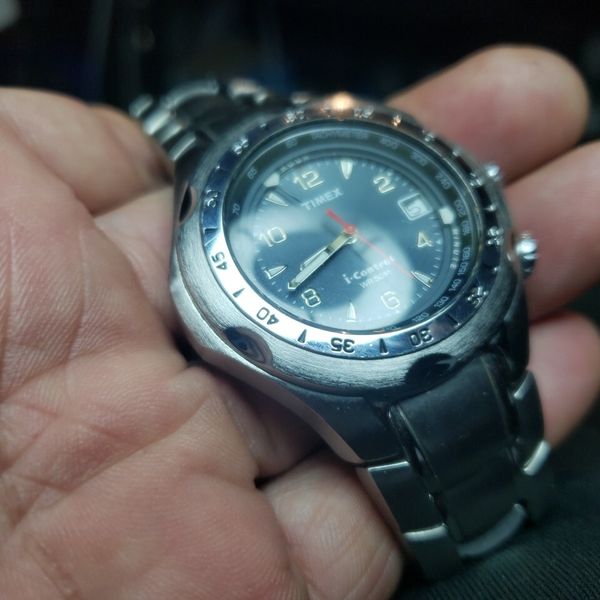 Men's Timex i-Control K6 WR50 Quartz Watch Read | WatchCharts Marketplace