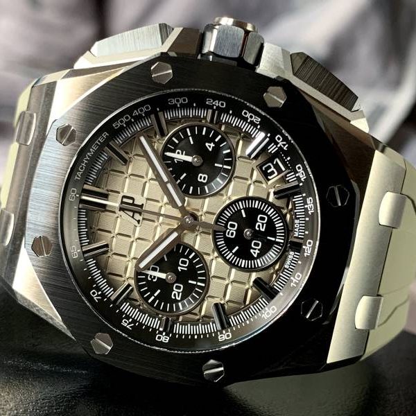 FS: Audemars Piguet Royal Oak Offshore Chronograph Taupe Dial 43mm ...
