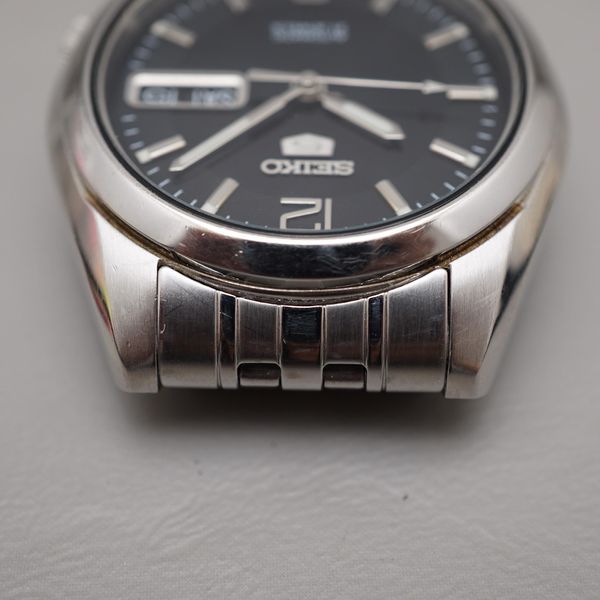 [WTS] Seiko 5 SNK393 7S26 Black Textured Dial Automatic Watch - $90 ...