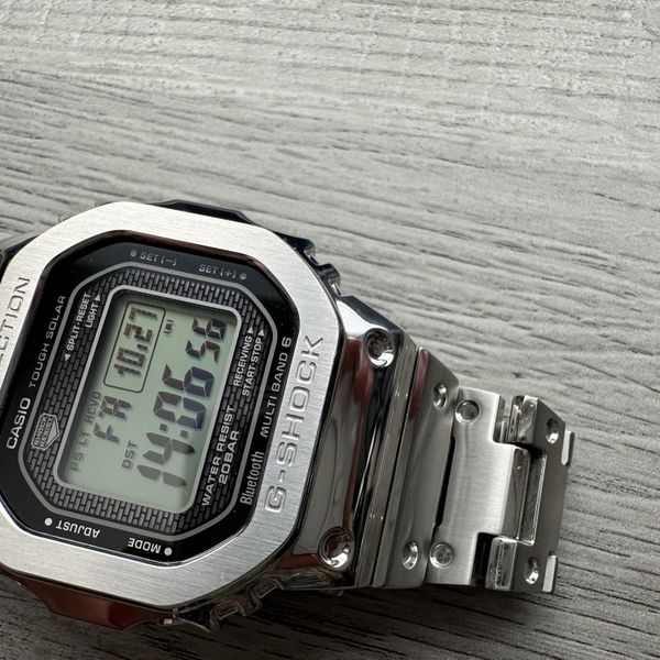 Casio G-Shock GMW-B5000D-1 FULL METAL Square GMWB5000 | WatchCharts ...