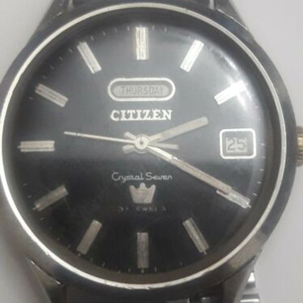 Vintage Citizen Crystal Seven, 33 Jewels Watch | WatchCharts