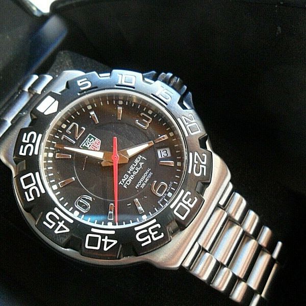 V Clean S/S Men's TAG Heuer Professional Formula 1 Swiss Quartz WAC1110 ...