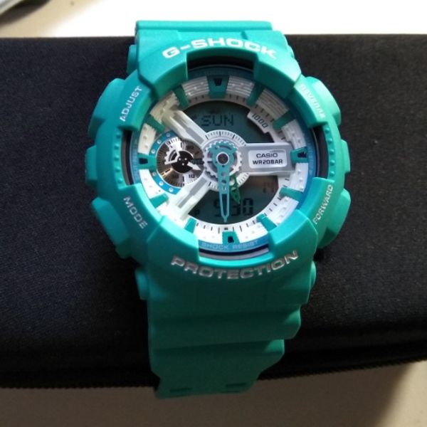 FS: Casio G Shock GA110SN Breezy Teal, World Time, 200M, Stop Watch ...