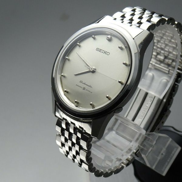 Vintage 1964 JAPAN SEIKO SEIKOMATIC 6201-8950 30Jewels Automatic ...