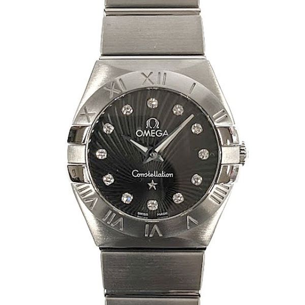 Omega OMEGA Constellation Blush Quartz 123.10.24.60.51.001 SS Stainless ...
