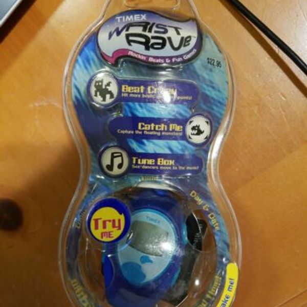 Vintage Children Timex Wrist Rave Watch Rocklin Beats & Fun Games New ...