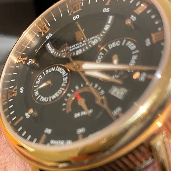 [$225 USD] FS: WALDHOFF Multimatic Rose Gold Obsidian Black | WatchCharts