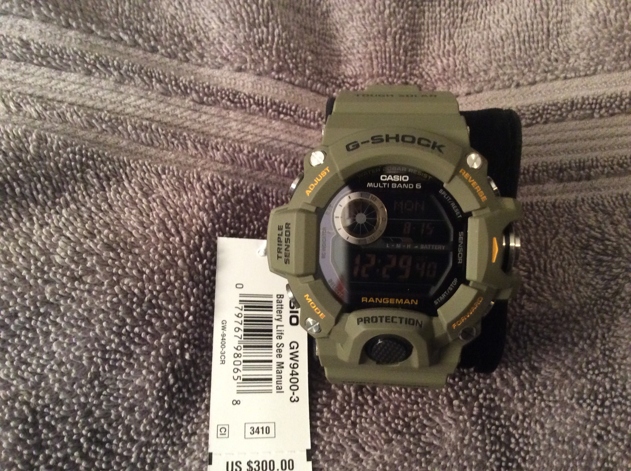 SOLD. SOLD BNIB Casio G Shock Rangeman. GW9400-3. REDUCED | WatchCharts