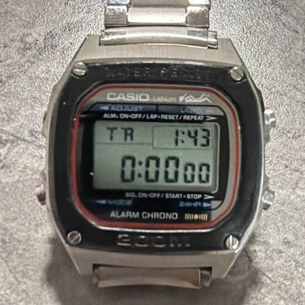 Rare 1982 Vintage CASIO Divers DW-1000 Japan 39mm Wristwatch New ...