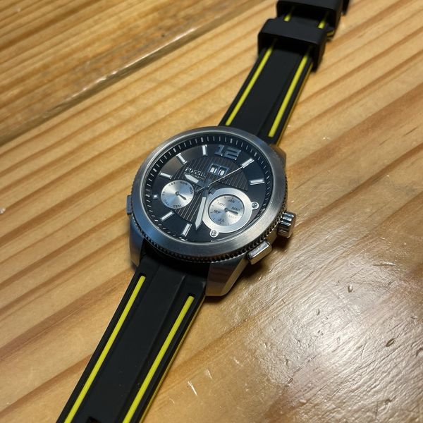 Fossil ME 9023 Automatic All Stainless Steel 5 ATM Water Resistant ...