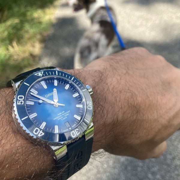 Oris Aquis Calibre 400 Series Watch - Box/Papers/Authentication ...