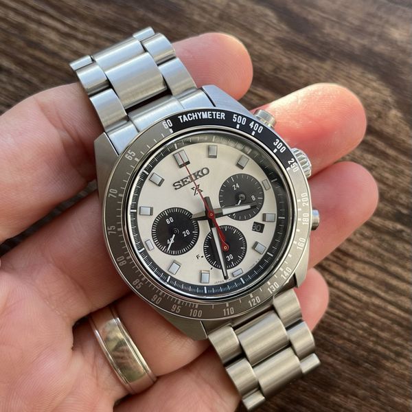 Seiko Speedtimer Panda Chronograph SSC911 | WatchCharts Marketplace