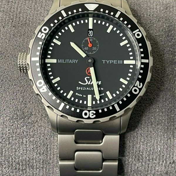 Sinn Military Type III 43MM Left Hand Limited 300 Pieces Automatic ...