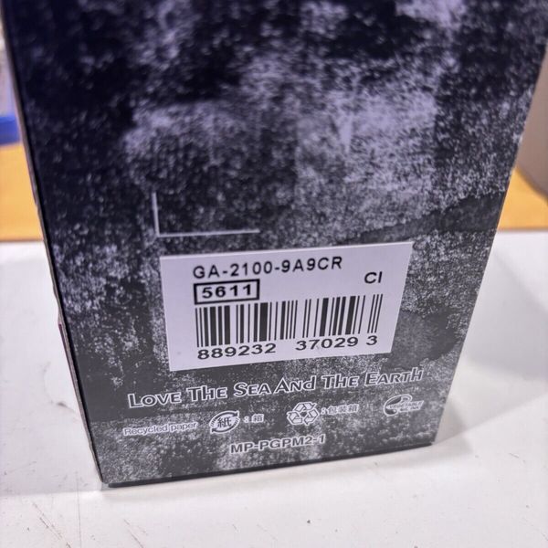 Casio G-SHOCK GA2100-9A9 Analog/Digital Volt Yellow Watch BRAND NEW IN ...