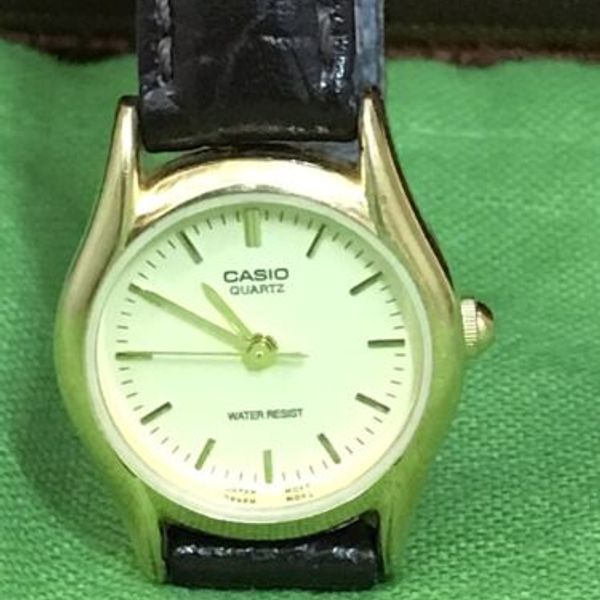 Vintage Watch Casio 1330 LTP-1094. Brown strap. | WatchCharts Marketplace